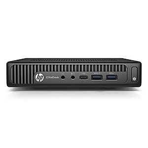 HP EliteDesk 800 G2 Mini Business Desktop PC Intel Quad-Core i7-6700T up to 3.1G,8G DDR4,256GB SSD,VGA,DP Port,Windows 10 Professional 64 Bit-Multi-Language-English/Spanish (Renewed)