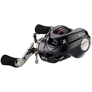 Fishdrops Baitcaster Reel 7.5 oz Light Weight & Smooth, 12.12LB Drag Magnetic Brake Baitcasting Reels, Gear Ratio 7.0:1 Affordable Low Profile Freshwater Bait Caster Fishing Reel