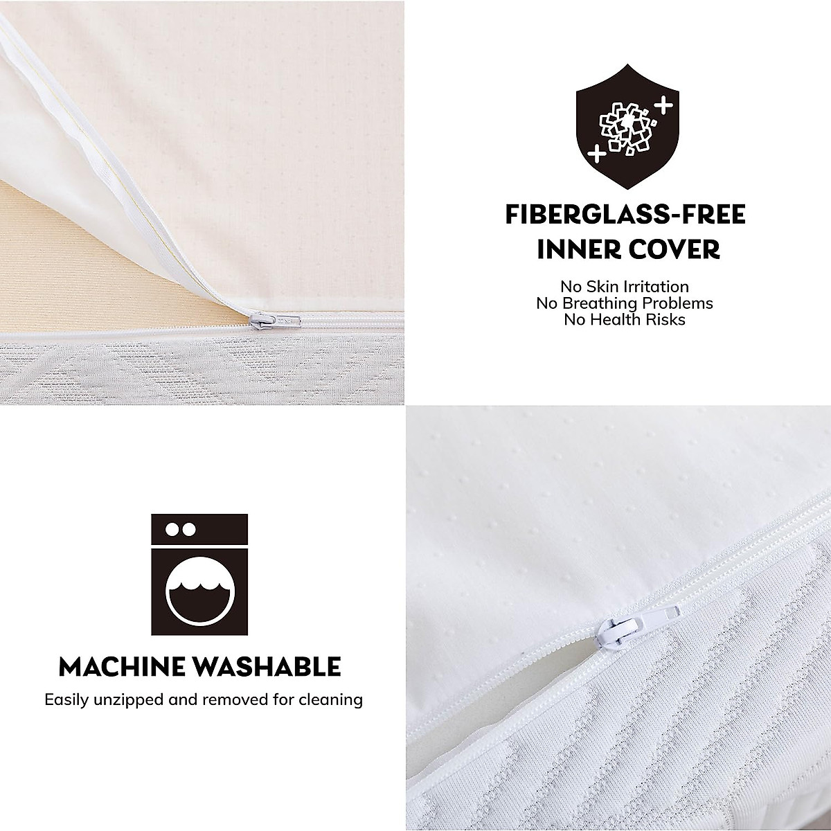 AnwickNomo 10 Inch Green Tea Cooling Gel Memory Foam Mattress, Mattress in a Box, Pressure Relieving for Motion Isolation and Cool Sleep, CertiPUR-US Certified, King Size Mattress, Medium Firm (King)