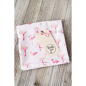 Ella & Max Toddler Pillowcase. Pink Flamingo. Soft & Cuddly. Fits 13x18 & 14x19 Toddler Pillows. Easy to wash & no Ironing. Handmade in USA. Made of Luxury Microfiber Fabric.