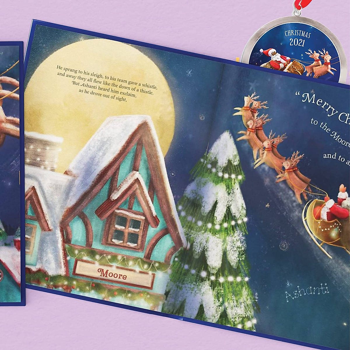 Our Family’s Night Before Christmas - Personalized Children's Story - I See Me! (Hardcover)
