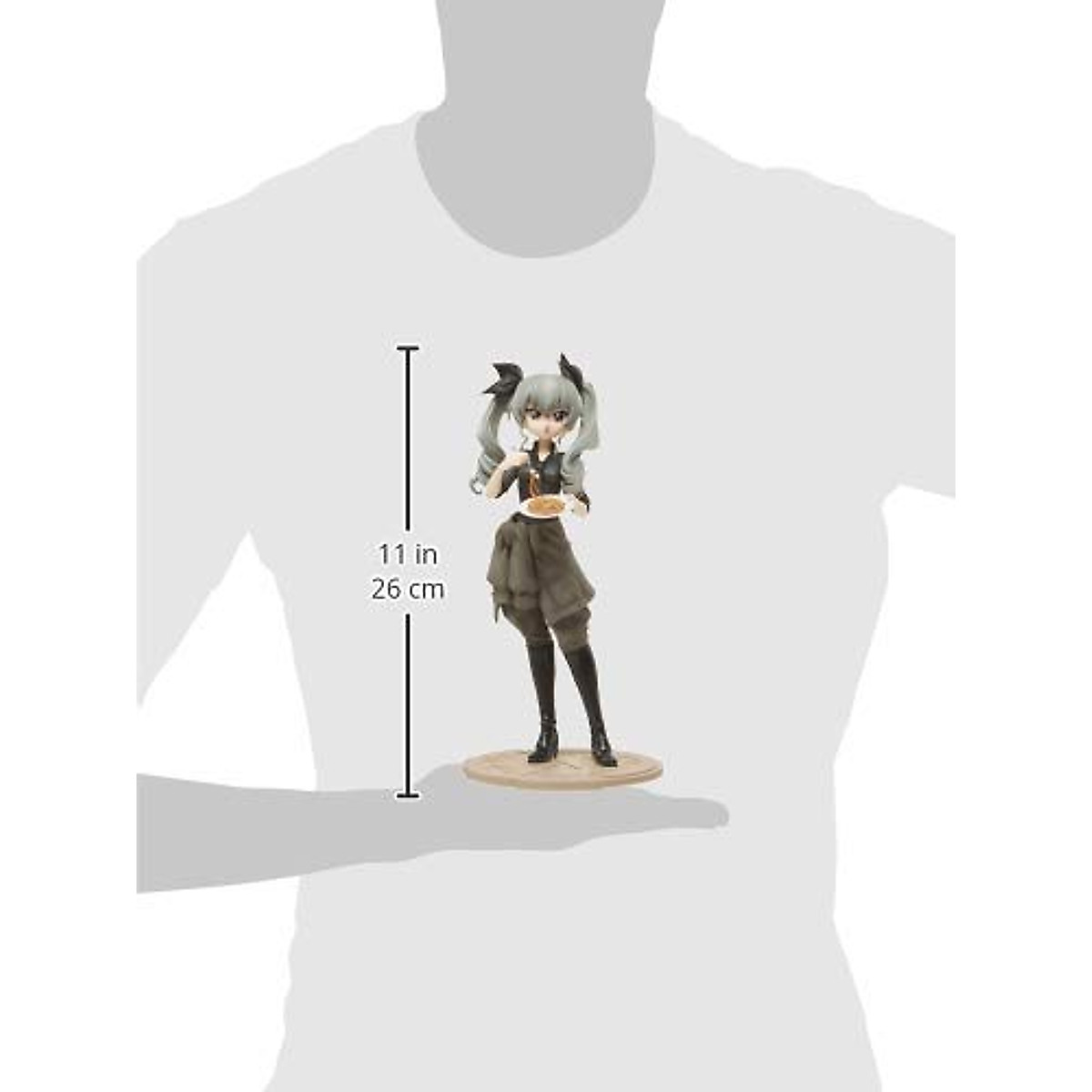 Di Molto Bene Girls Und Panzer: Anchovy (Film Projekt Version) 1: 7 Scale PVC Figure