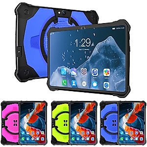 Nsxcdh Android Tablet, 7 Inch Bluetooth WiFi Voice Call Game Video Learning Tablet with IPS HD Display Screen, Dual Camera, 2GB RAM+16GB Storage, SIM Card Function, 3000 MAH Battery