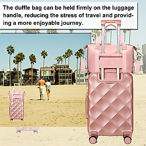 Somago Carry-On Hardside Lightweight 20-Inch Luggage Trolley Suitcase 4 Silence Spinner Wheels ABS, TSA Lock & Airline Approved