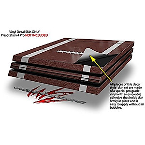 WraptorSkinz PS4 Pro Skin Wrap Football - Decal Style Skin fits Sony PlayStation 4 Pro Console