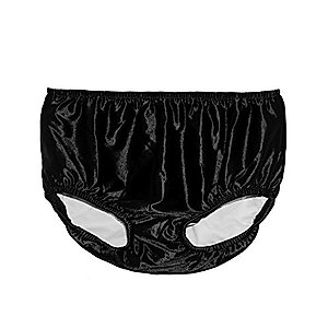 Adult Swim Diapers - Reusable Diaper for The Pool - My Pool Pal (M-Waist: 30-40"; Leg: 19-25", Black)