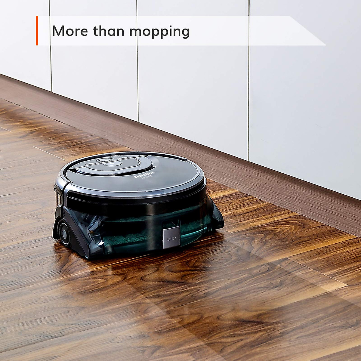 ILIFE Shinebot W400s Mopping Robot, Wet Scrubbing, Floor Washing Robot, XL Water Tank, Zig-Zag Path, Suitable for Hard Floor only.