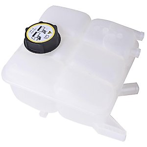 TOPAZ 603-382 603382 Coolant Reservoir Expansion Tank with Cap Replacement for Ford 2013-2018 C-Max 2013-2016 Escape 2012-2018 Focus 2014-2016 Transit Connect Vehicles CV6Z-8A080-A