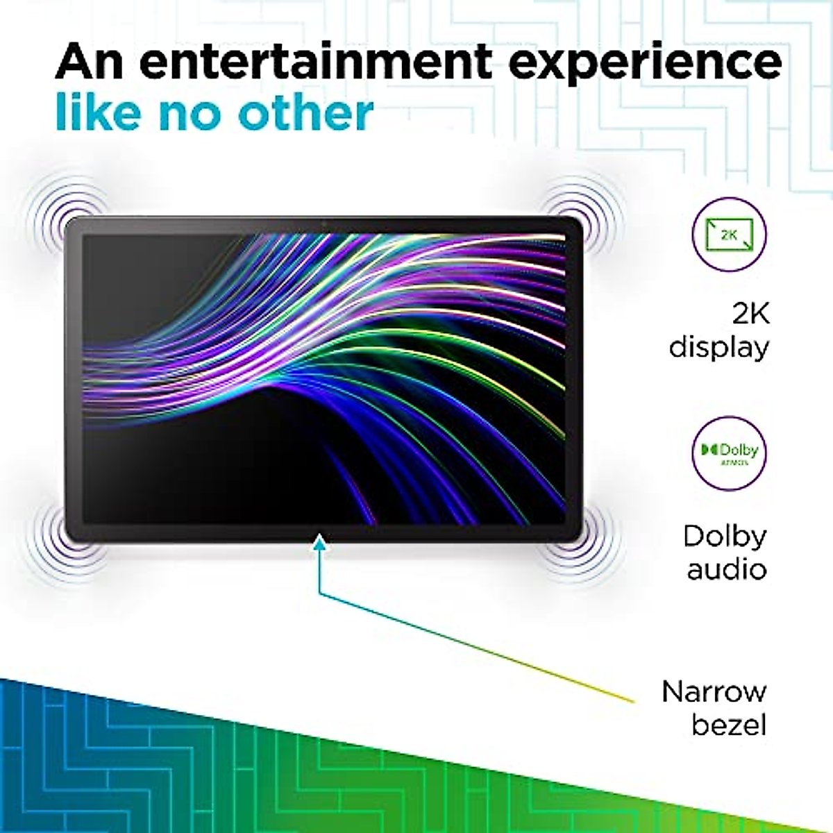 Lenovo - Tab P11 Plus - Tablet - 11" 2K Display - MediaTek Octa-Core Processor - 4GB Memory - 128GB Storage - Dolby Atmos - Android 11 - Bluetooth & Wi-Fi - Long Battery Life - Keyboard Included