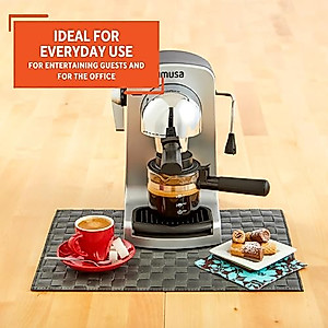 IMUSA 4cup Electric Bistro Espresso Cappuccino Maker, Silver