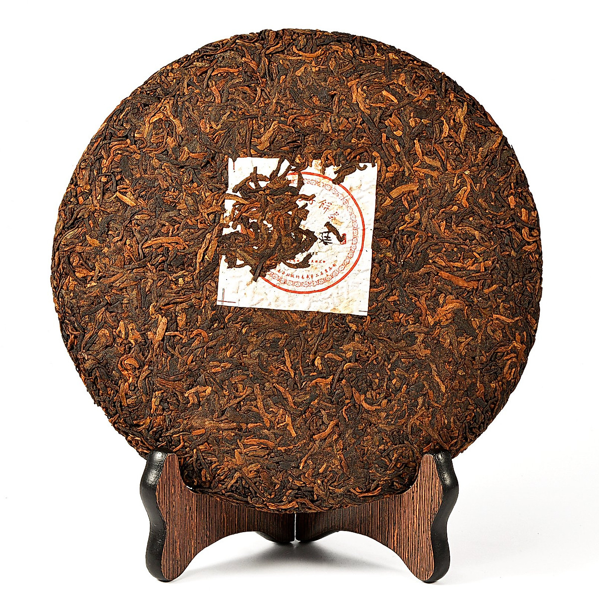 Cha Wu-[B] JinYaGongTing Ripe Pu erh Tea,12.5oz,YunNan Chinese Shu Pu'er Tea Cake