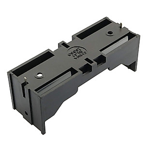 Tegg 2PCS 26650 Battery Holder for 26650 3.7V Lithium Battery Single Slot DIY Batteries Holder