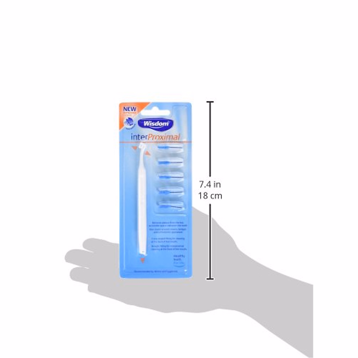 Wisdom Interproximal Toothbrush, Pack of 6