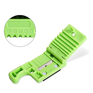 WATFOERS MSAT-5 FTTH Fiber Optic Stripping 1.9-3Mm MSAT 5 Access Tool Loose Buffer Tube Stripper, Green