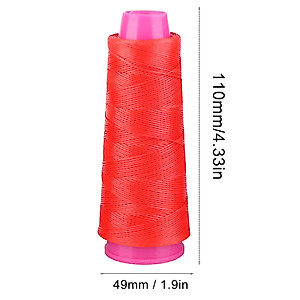 120m Durable Recurve Bow String Archery Thread for Recurve Bows Archery Accessory(Red)