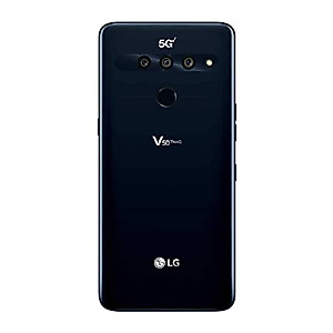LG V50 ThinQ 5G 128GB LM-V450 5G Smartphone (Black, Verizon Locked) (Renewed)