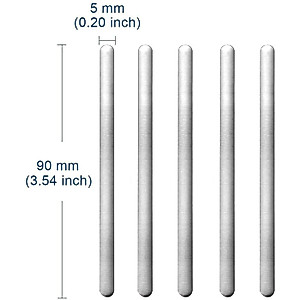 Nose Bridge Strips for Masks, Aluminum Metal Nose Strip, Adjustable Nose Clips Wire for DIY Mask Making Accessories for Sewing Crafts, 100Pcs