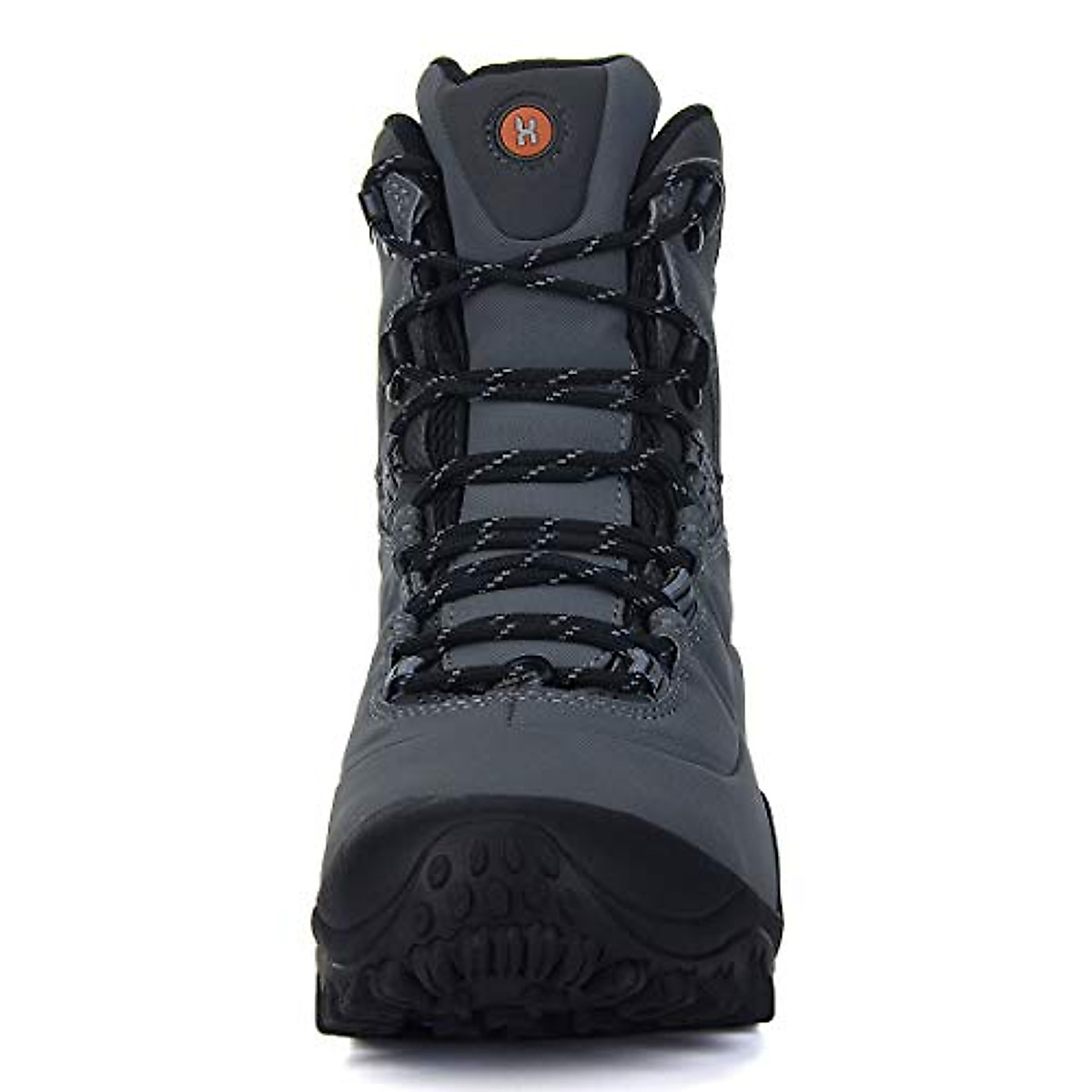 Manfen Men's Thermator Mid-Rise Waterproof Hiking Boots Trekking Outdoor Boots, Grey, 11