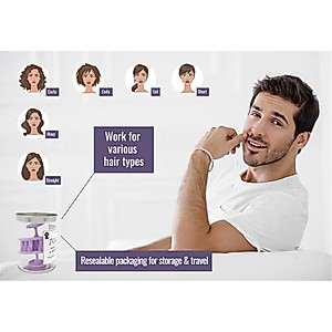 WAKISAKI (2-Pack) Hair Scalp Massager for Hair Growth, Mold-Free Silicone Scalp Massager Shampoo Brush, Scalp Scrubber Exfoliator for Dandruff Itchy Flaky Scalp, Works for Wet and Dry Hair, (Purple)