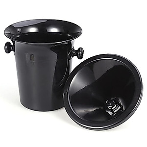 YARDWE 4Pcs Wine Tasting Dump Bucket Champagne Bucket Spit Wine Barrels Ice Bucket Cold Wine Barrels for Wine Whiskey Cocktails