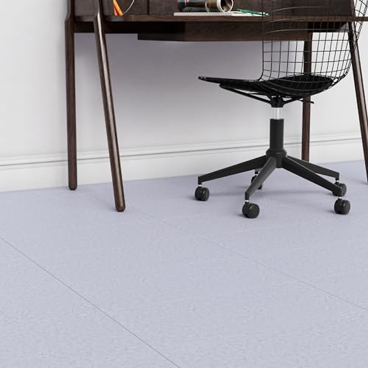 Stickyart 15-Piece Grey Peel and Stick Marble Vinyl Floor Tile for Bedroom Bathroom Waterproof 12"x24" Self Adhesive Marble Floor Tile Stickers Peel and Stick Flooring for Kitchen Laundry Removable