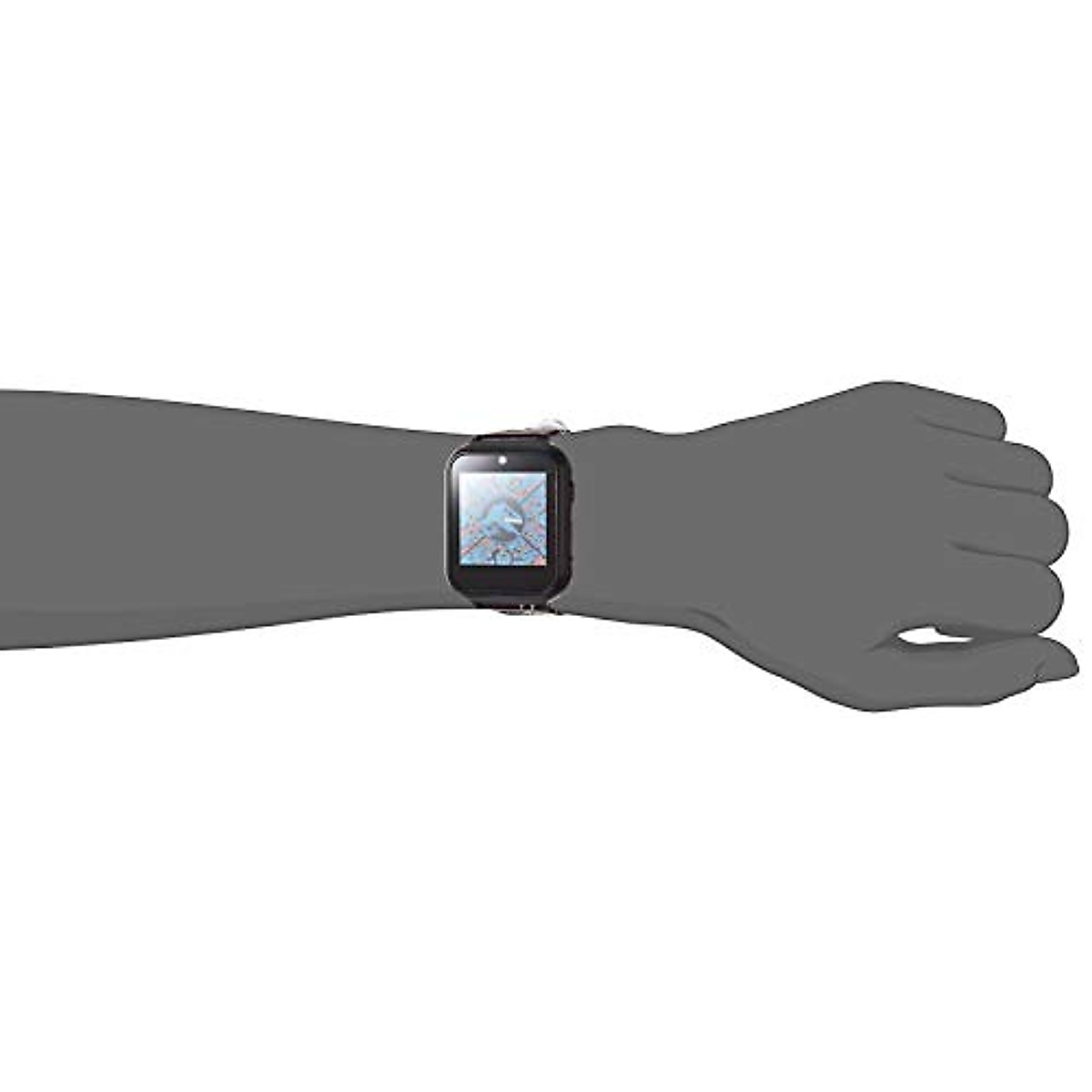 Accutime Kids Jurassic Park Jurassic World Black Educational Learning Touchscreen Smart Watch Toy for Boys, Girls, Toddlers - Selfie Cam, Learning Games, Alarm, Calculator and More (Model: JRW4041AZ)