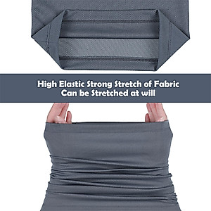 Geyoga Summer Face Mask for Men Neck Gaiters Scarf Face Covering Balaclava Fishing Cycling Running Masks Windproof Bandana (Black, Grey, Royal Blue, Green, Navy, White, 6 Pieces)