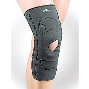 FLA Orthopedics Safe-T-Sport Lateral Knee Stabilizer Left Black Large