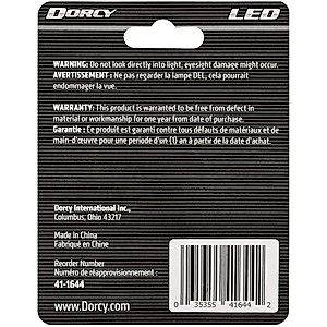 Dorcy 40-Lumen 4.5-6-Volt LED Replacement Bulb with 10-Year Lifespan, (41-1644) (2)