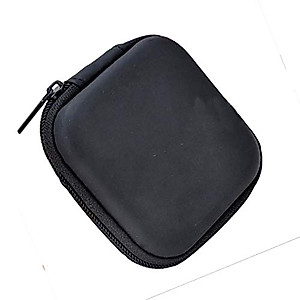 Earphone Case Headphone Case, 5pcs Pouch Headphones Travel Organizer Case Earphone Storage Box Earbuds Carrying Pouch Random Color USB Headset Square Reader Case