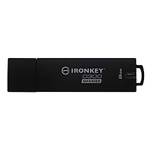 Kingston IronKey 8GB D300SM USB 3.1 Flash Drive - 8 GB - USB 3.1-256-bit AES - TAA Compliant