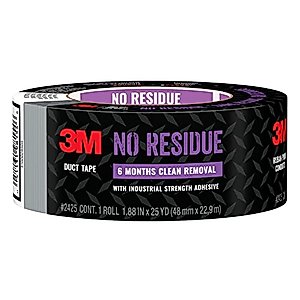 Scotch 2425 3M Duct Tape, 25 Yards, Gray