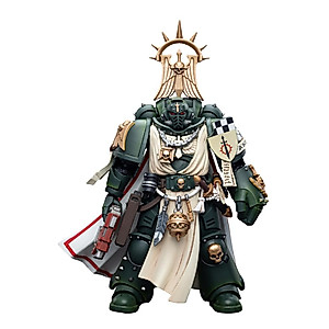 HiPlay JoyToy Warhammer 40K Collectible Figure: Dark Angels Master with Power Fist 1:18 Scale Action Figures JT7691 (JT7691)