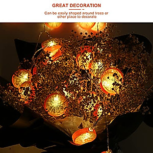 HelloCreate Fruit String Light Orange Lemon Slices Outdoor String Light Battery Operated Fruit Twinkle LED String Lights for Wedding Festival Party Garden Decor (Orange, 6m 40LEDs)