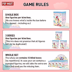 POP MART My Little Pony Leisure Afternoon Blind Box Figures, Random Design Mystery Toys for Modern Home Decor, Collectible Toy Set for Desk Accessories, 1PC