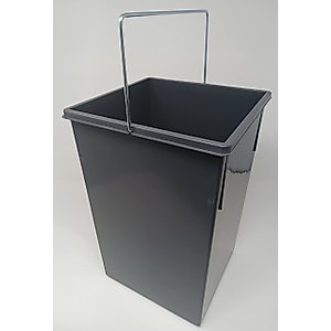 Kitchen Inventions 15 Liter Replacement Waste Bin with Handle for Hailo Easy Cargo 30 Pullout Unit