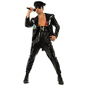 Rubie's Costume Co Men's Freddy Mercury Costume, Black,Medium