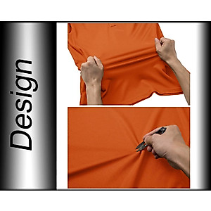 BIYLACLESEN Mens Jersey Polo Shirt Tactical Military Shirt Dry Fit Casual Solid Golf Polo Shirt Hunter Polo Shirts Golf Shirts Long Sleeve Orange