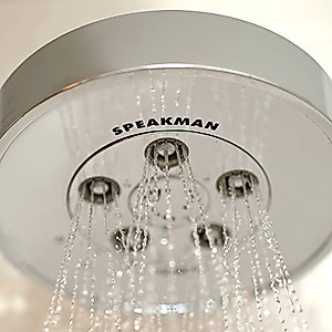Speakman S-3010 Neo Anystream High Pressure Adjustable 2.5 GPM Shower Head, Polished Chrome
