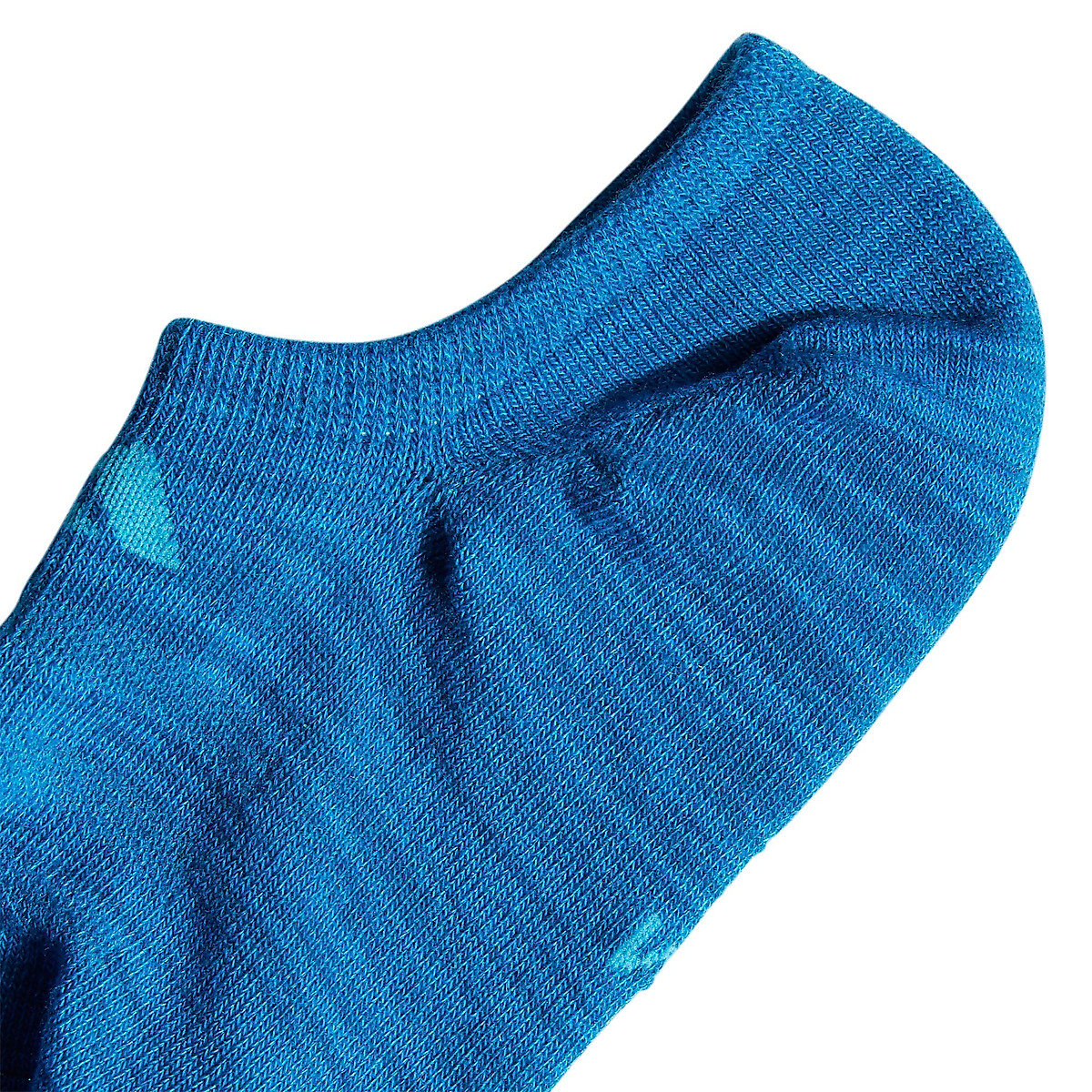 adidas Girl's Superlite 6-Pack Super No Show, Screaming Pink/Acid Yellow/Screaming Orange, Medium