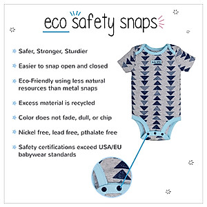 Lamaze Organic Baby Girls Stretchie One Piece Sleepwear, Baby and Toddler, Zipper, Pink Fruit, 9 Months