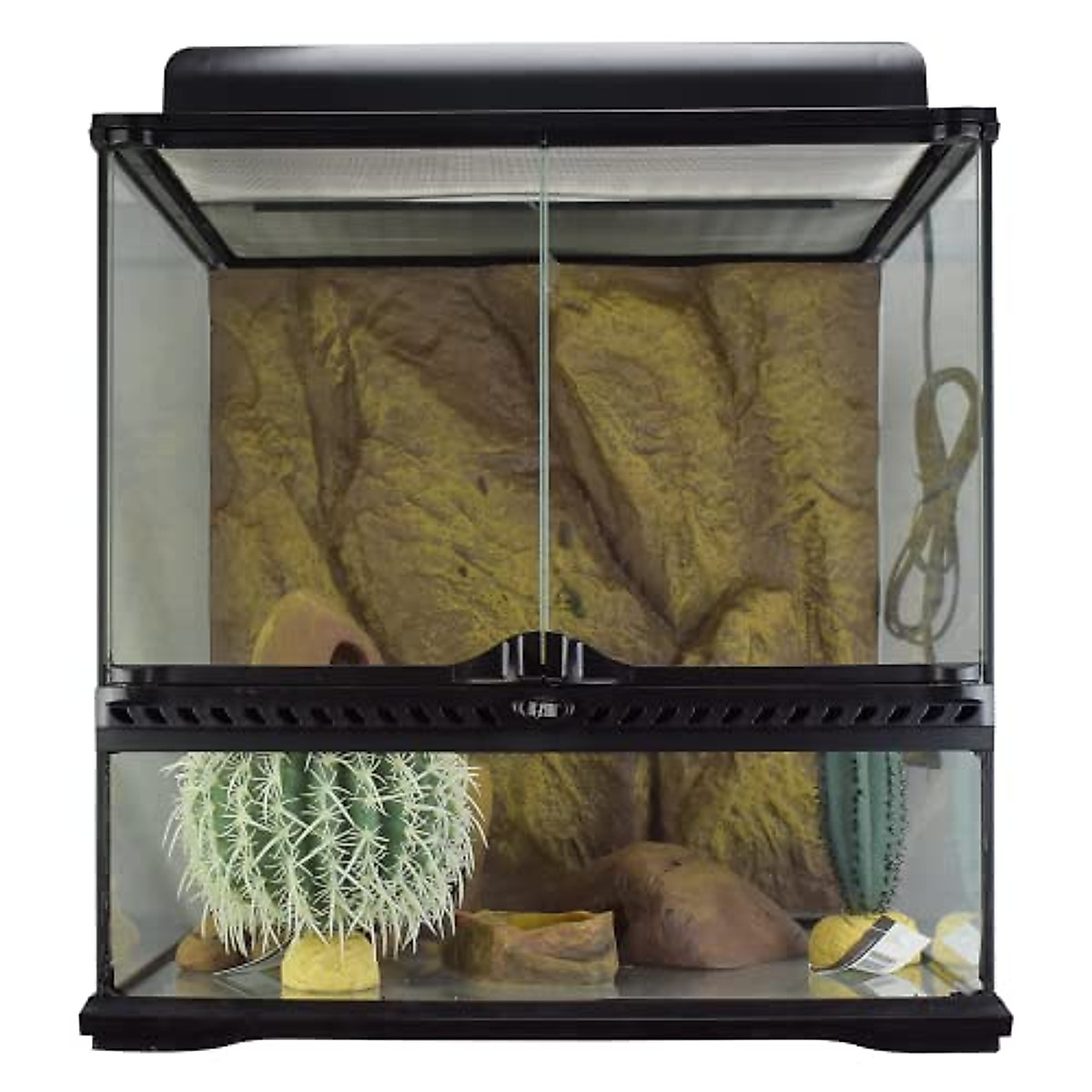 Exo Terra Desert Habitat Kit, Reptile Terrarium Starter Kit, Medium, PT2652A1