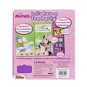 Disney Minnie Mouse - Let's Have a Tea Party! Little Sound Book - PI Kids (Play-A-Song)