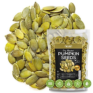 Oven Toasted Pumpkin Seeds with Sea Salt (Papitas) 32 oz (2 lb) Batch Tested Gluten & Peanut Free | No Oils | No PPO | Non GMO | Vegan and Keto Friendly | Premium Quality