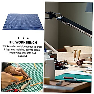 Didiseaon Cutting Mat Quilting Cutting Mats Double-sided Cutting Pads Cutting Mat 24 x 36 Rotary Cutter and Mat Cutting Board Pp Cutting Pads Craft Cutting Mat Double Sided Blue Pp A3 Table