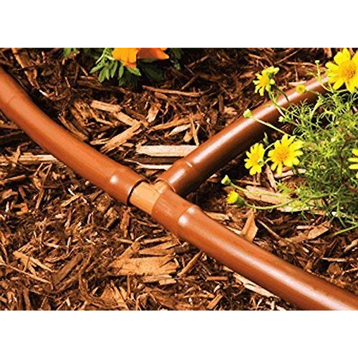 Irrigation Fittings Kit for 1/2" Tubing 20 PIECE SET - 5 Tees, 5 Couplings, 5 Elbows, 5 End Cap Figure 8 Plugs - Barbed Connectors (For Rain Bird 16mm .520 ID and Compatible Drip or Sprinkler Systems)