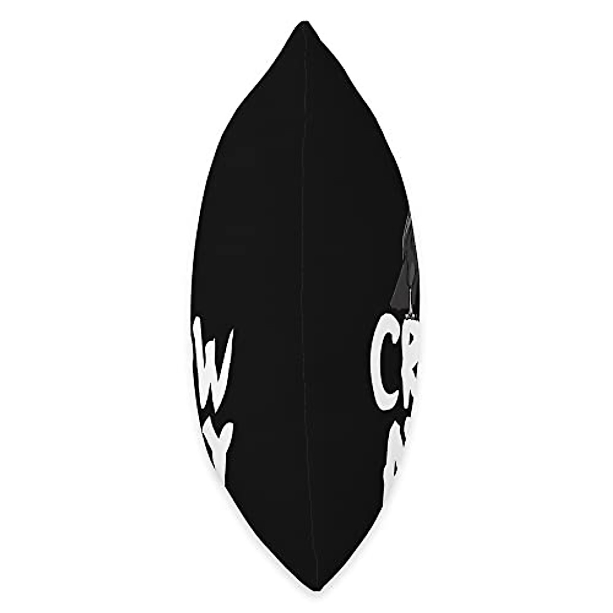 Crow By VM Away Black Funny Women Crow Love Birds Throw Pillow, 18x18, Multicolor