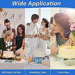 Akamino 230 PCS Cake Boards Tiering Kit, 12 Inch,10 Inch, 8 Inch, 6 Inch Round Cake Cardboard, Parchment Paper Rounds with Wooden Dowels and Straw Dowels for Wedding Birthday Party (White)