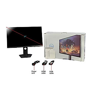 Dell S-Series 27-Inch Screen LED-Lit Gaming Monitor (S2719DGF); QHD (2560 x 1440) up to 155 Hz; 16:9; 1ms Response time; HDMI 2.0; DP 1.2; USB; FreeSync; Height Adjust, Tilt, Swivel & Pivot