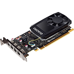 HP 1ME01AT NVIDIA Quadro P1000 - Graphics card - Quadro P1000 - 4 GB GDDR5 - PCIe 3.0 x16 low profile - 4 x Mini DisplayPort - for Workstation Z240 (S